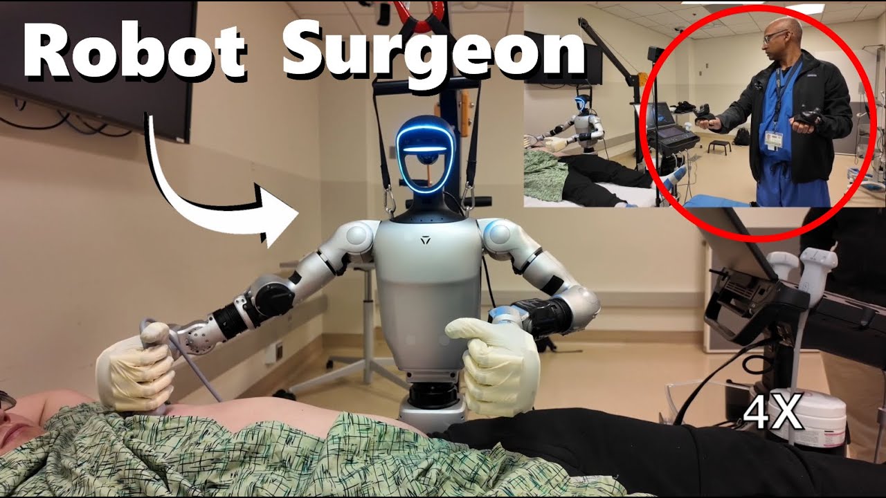 Surgie, Robot Surgeon: Humanoid Surrogates for Dexterous Medical Interventions