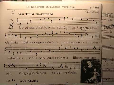 Chant: Sub Tuum Praesidium | Latin Appreciation Workshop