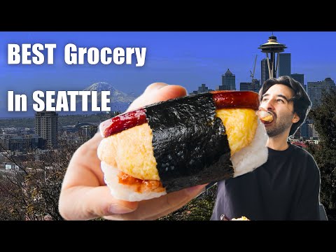 Seattle's BEST Japanese grocery store ? You have to eat here