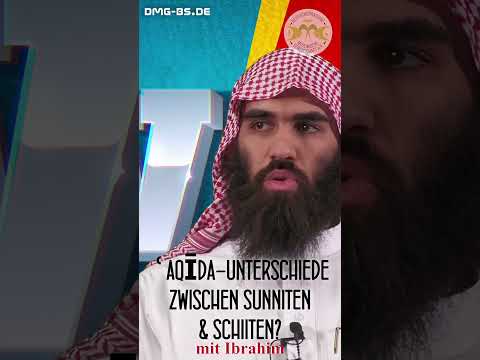 ʿAQĪDA-UNTERSCHIEDE ZWISCHEN SUNNITEN & SCHIITEN? mit Ibrahim in Braunschweig