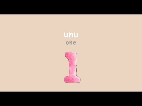 Basic Romanian Words: Numbers (1-10)