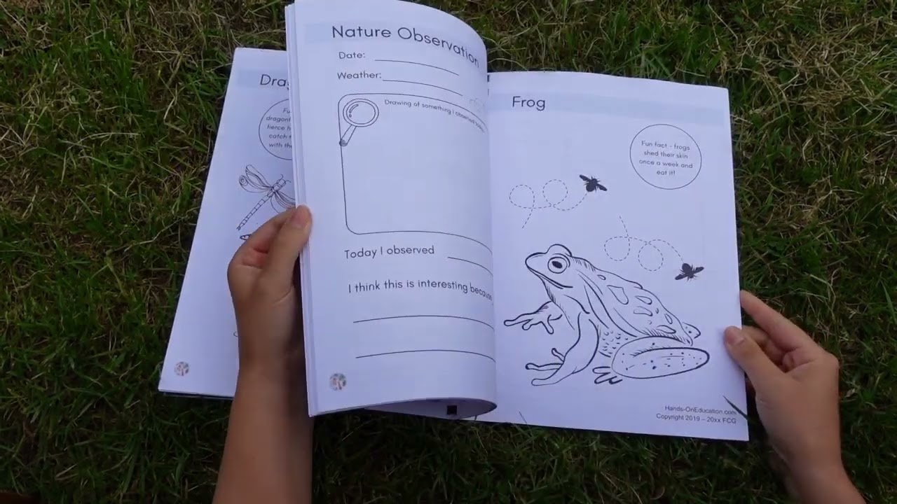 Hands-On Education's Nature Journal | Key Stage 1 Science Workbook