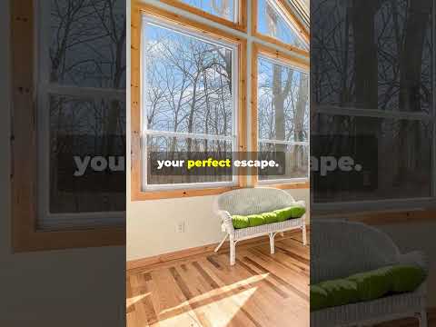 ($99,900!) Tiny Cabin + Half Acre in Leroy, Michigan