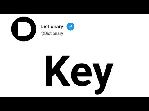Key Meaning In English