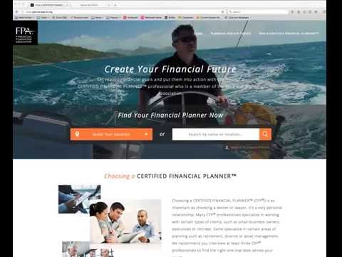 FPA PlannerSearch® Overview