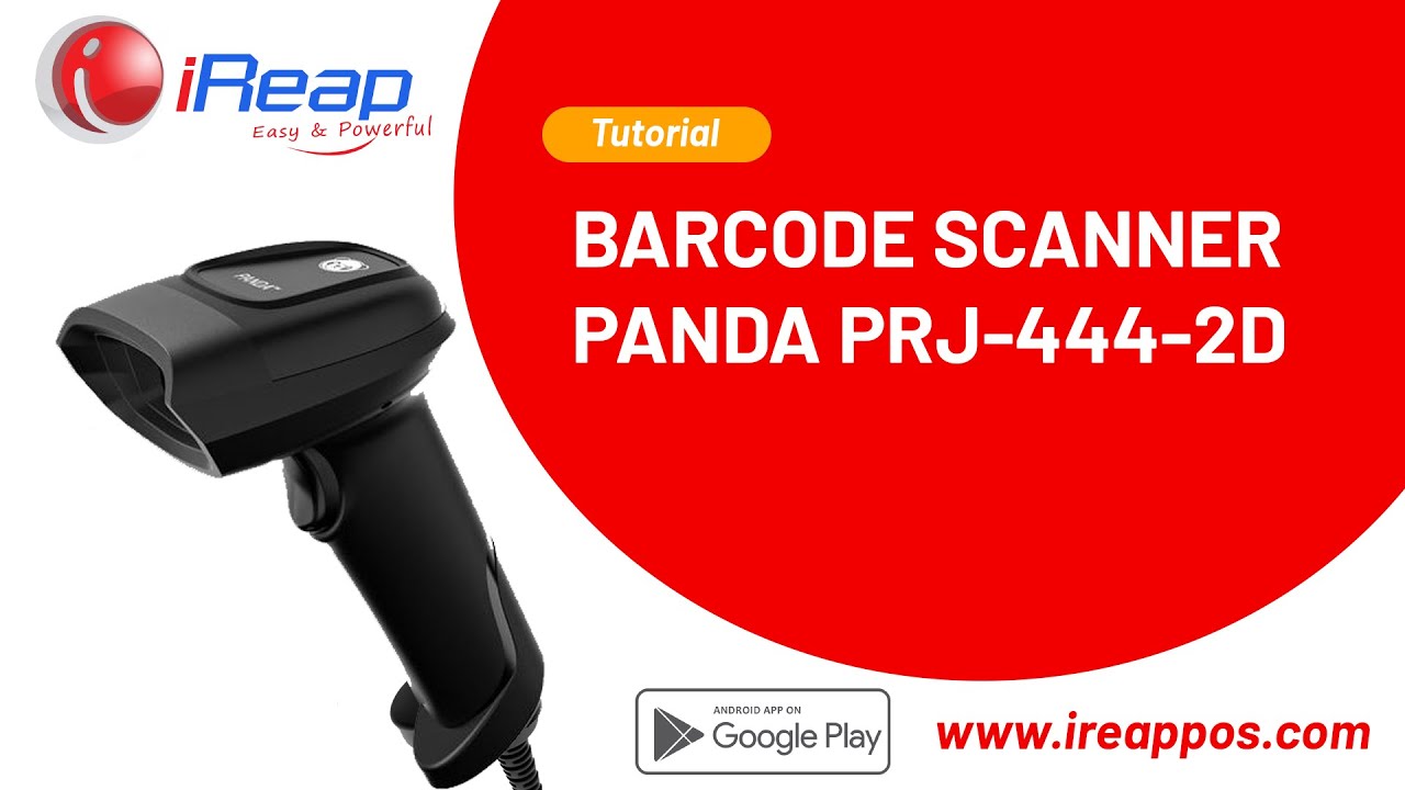 Faster Transactions with PANDA PRJ-444-2D USB Barcode Scanner + iREAP PRO
