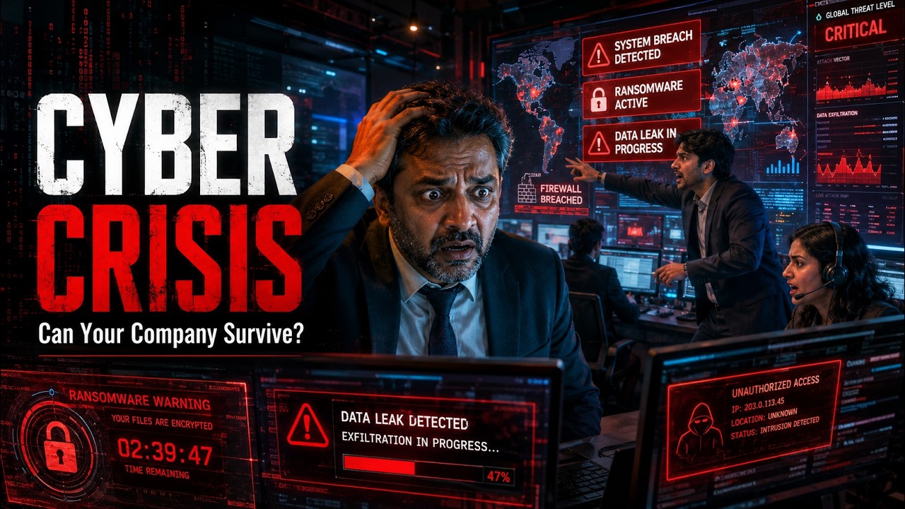 Corporate Cybersecurity Crisis |  Malware Attack