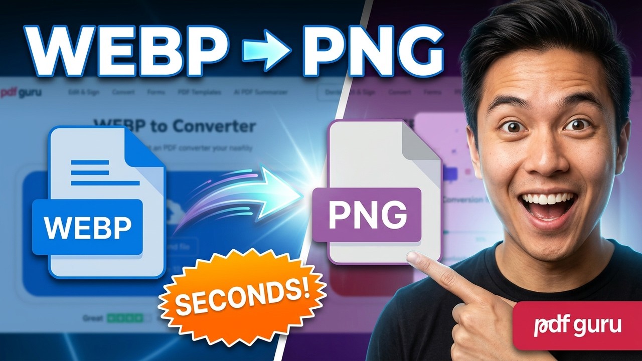 Convert WEBP to PNG in Seconds (No Software)
