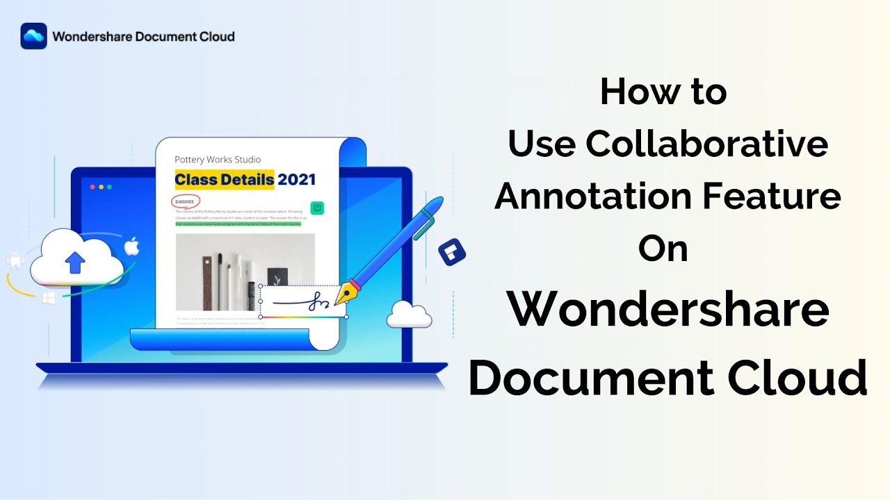 How to Use Collaborative Annotating Feature | Wondershare Document Cloud
