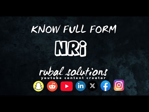 Full Form NRI || what is NRI