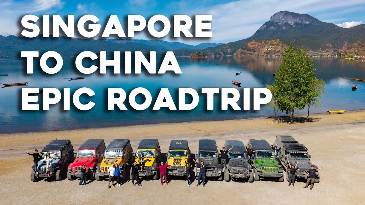 Jeeps overland drive from Singapore to China! An epic road trip!