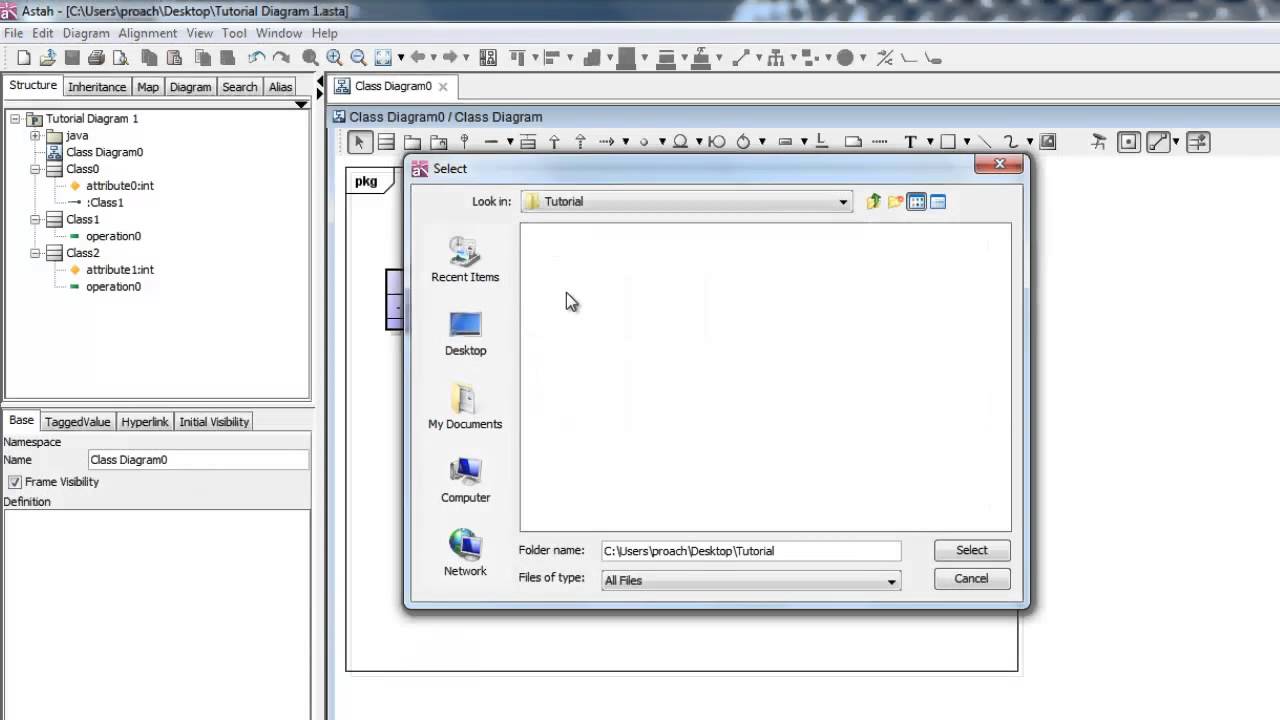Astah Quick Start Tutorial
