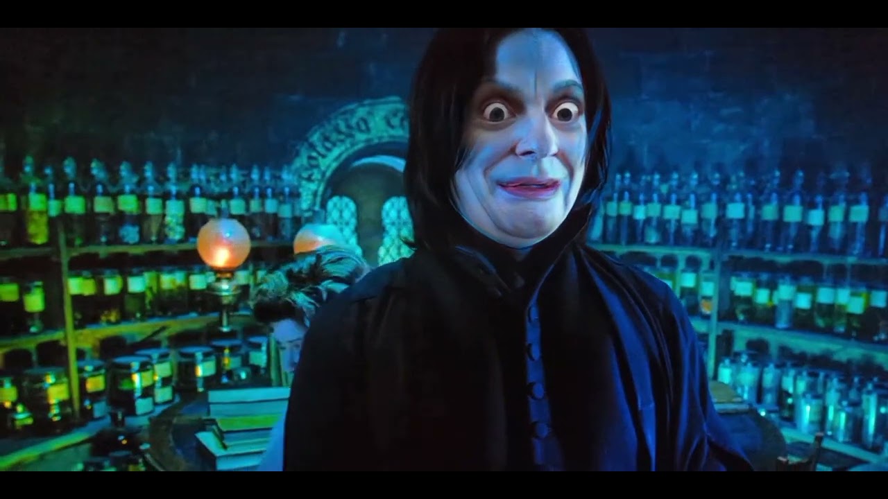 Severus Snape - Obviously with Shook Snapchat Filter