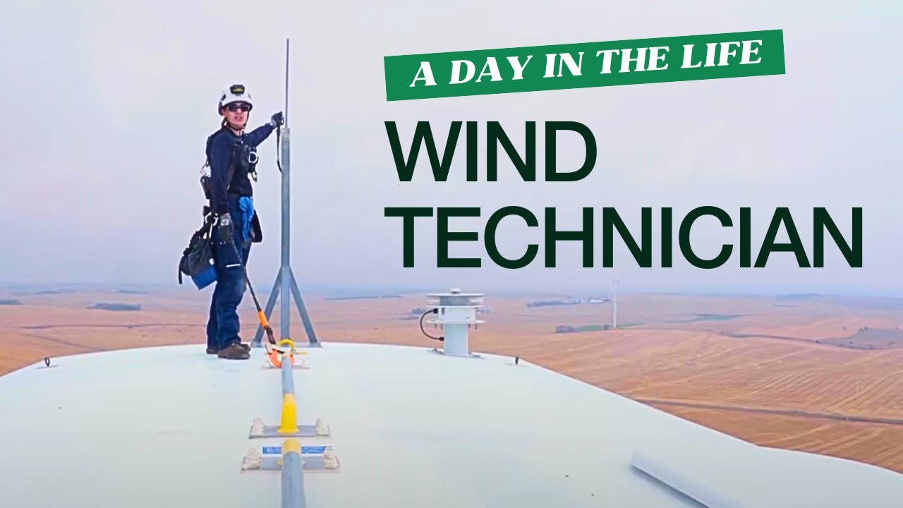 A Day in the Life of a Wind Technician