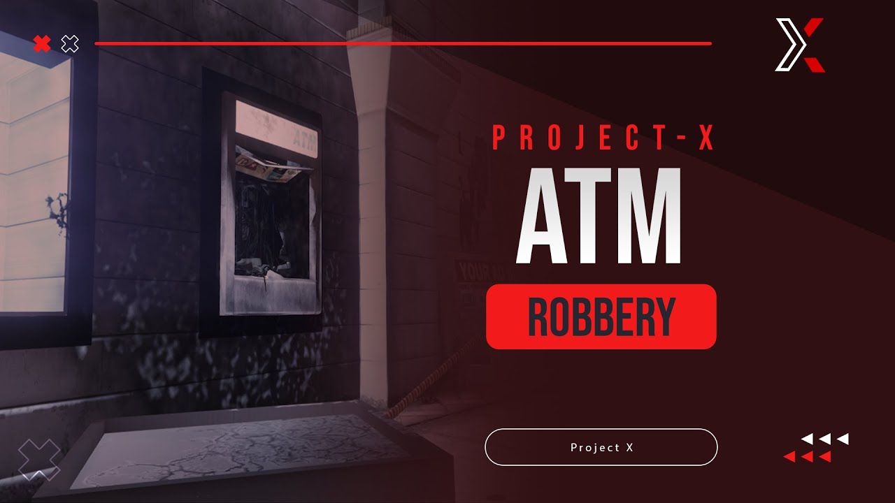 FiveM ATM Robbery V3 | 8 Approaches | 2 Custom ATM Props  -  QB | QBOX | ESX | Custom