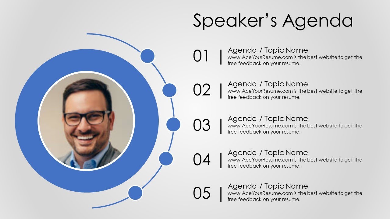 Best Agenda Template 5 | Animated PowerPoint Slide Design Tutorial for Busy Professionals