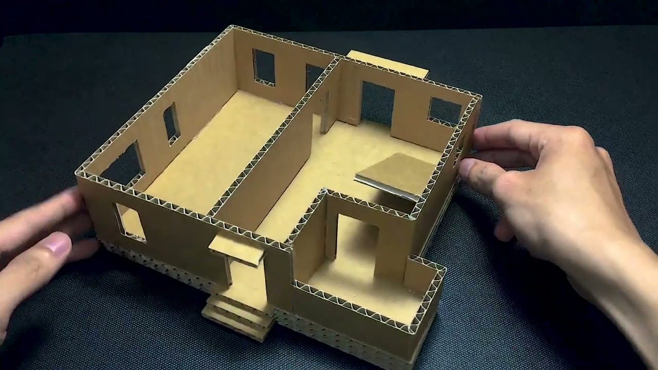 Comment Construire Une Maison En Carton