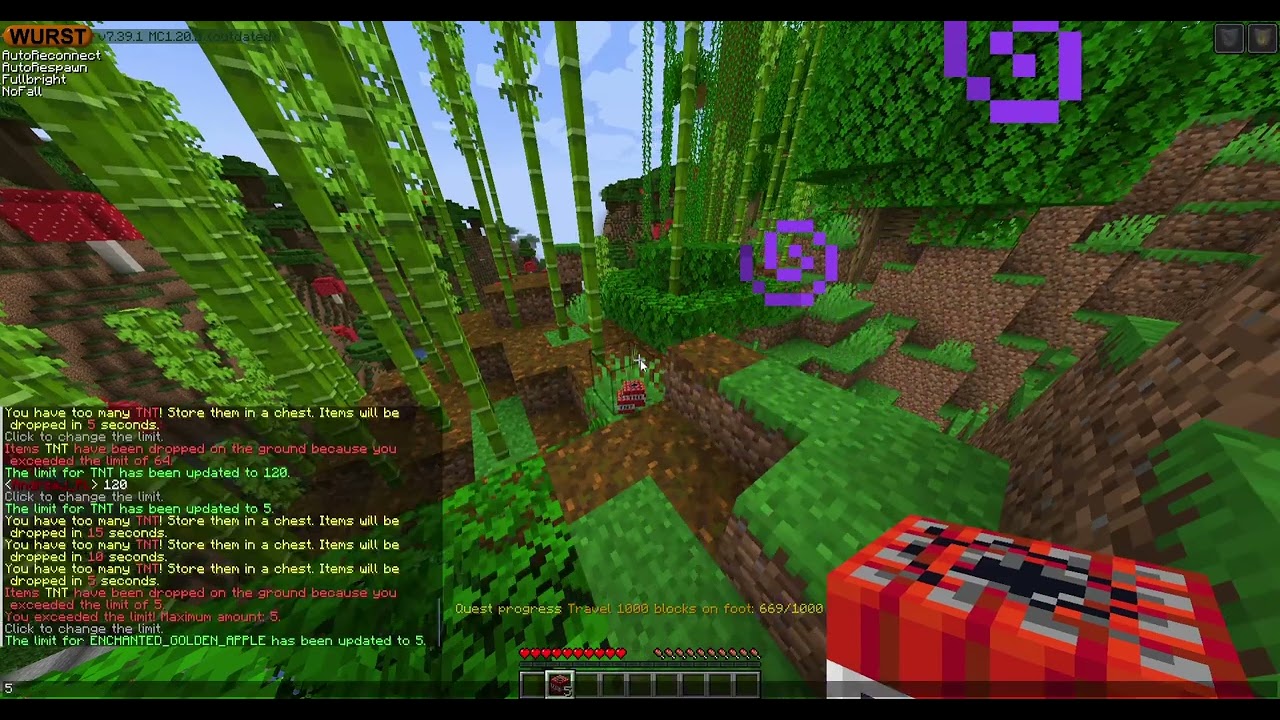 Minecraft Plugin InventoryLimiter