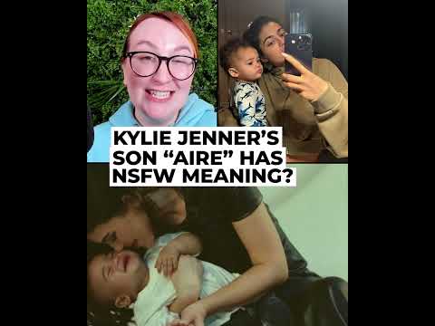 Kylie Jenner Son's Name "Aire" Has a Very Unique Meaning?