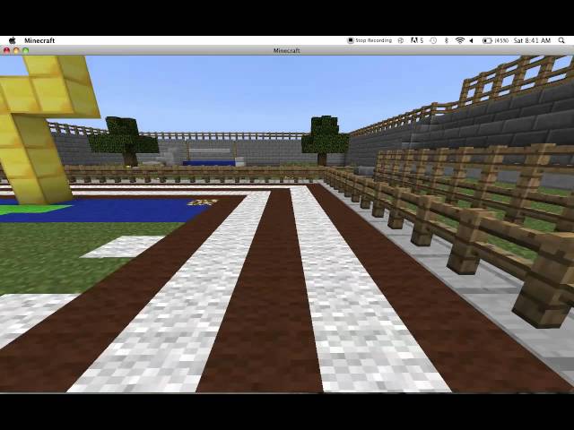 Track and Field Arena Minecraft Map