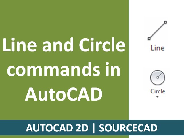 Mastering Line and Circle Commands in AutoCAD | Galaxy.ai