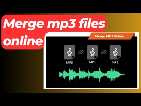 How to Merge mp3 files online | Merge MP3 Files Online