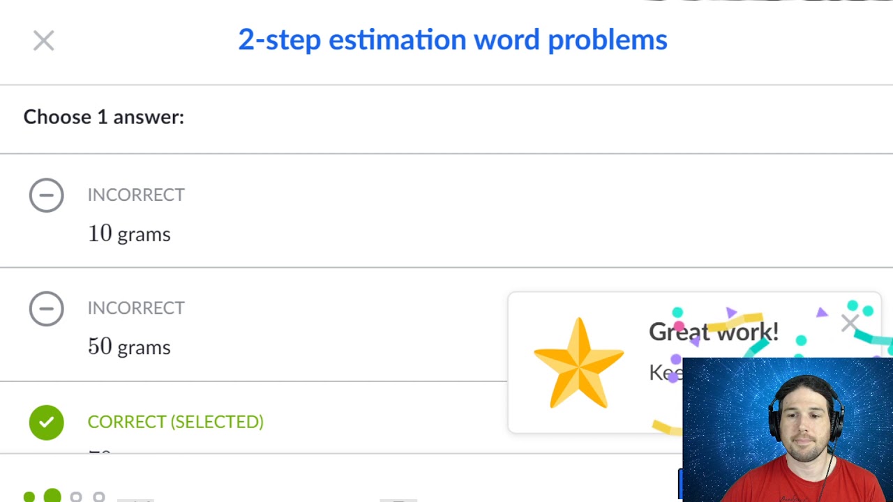 Grade 3: Two-Step Estimation Word Problems