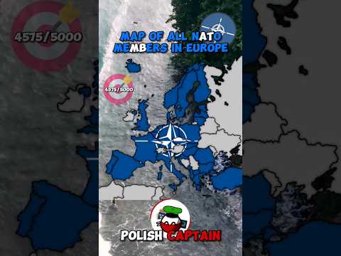 Map Of All Nato Members In Europe | #nato #mapping