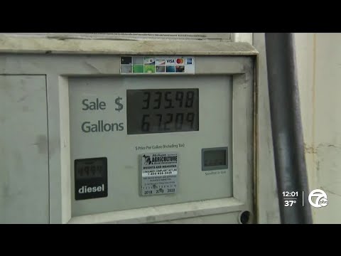Truckers hit hard as diesel prices near $5 per gallon in metro Detroit