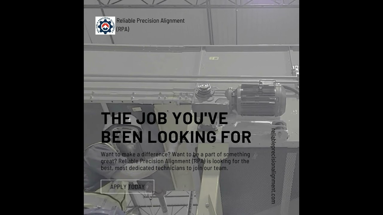 Reliable Precision Alignment Hiring Video