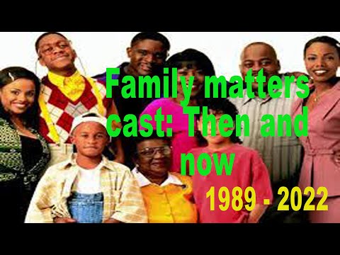 #tvshow #Familymatters1989cast:ThenandNow {33 Years After}