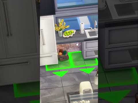Hide THAT trashcan in The Sims 4! #shorts
