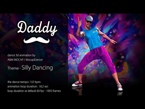 A&M - Daddy - dance animation (132bpm) - iClone/Motion - Reallusion ...