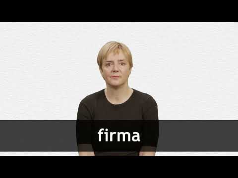 English Translation of “FIRMA” | Collins Spanish-English Dictionary