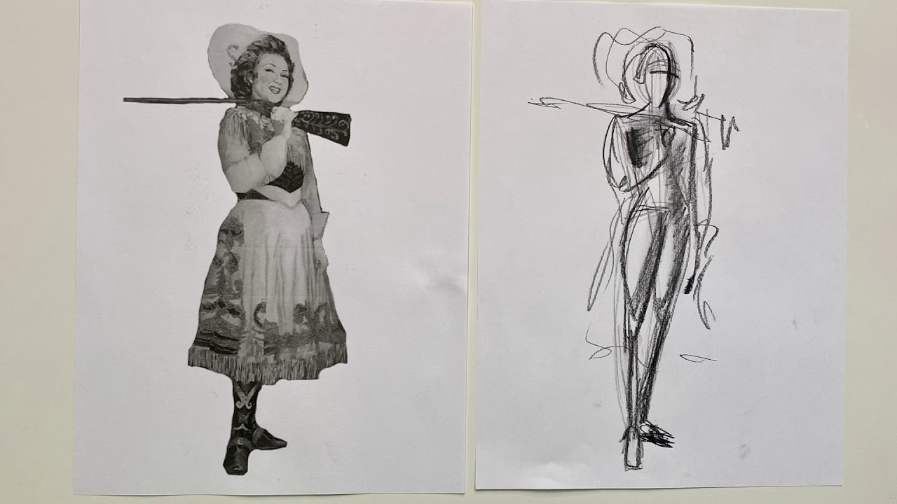 Drawn to Figures: Standing Pose
