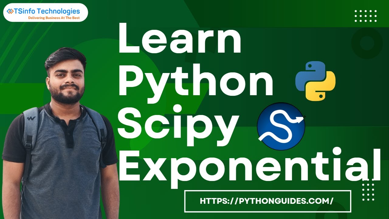 How to use Python Scipy Exponential | Python scipy exponential