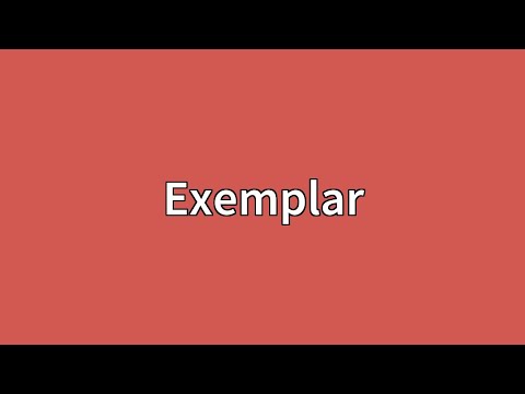 Exemplar Meaning