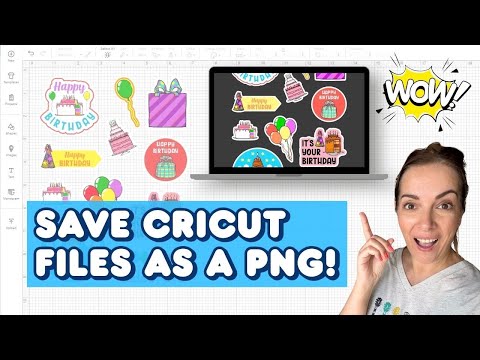 HUGE CRICUT HACK! Save Cricut Files as a PNG!