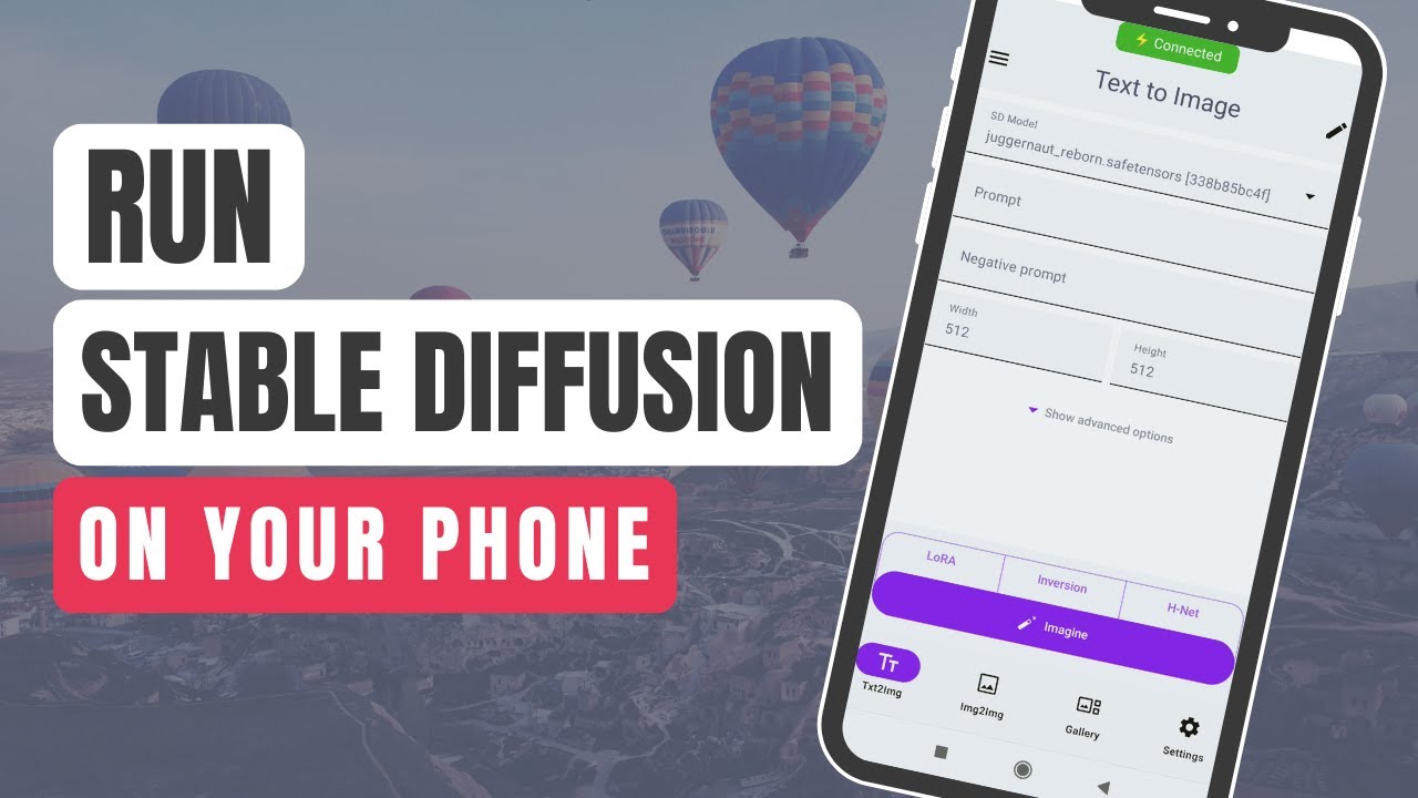Run Stable Diffusion On Your Phone