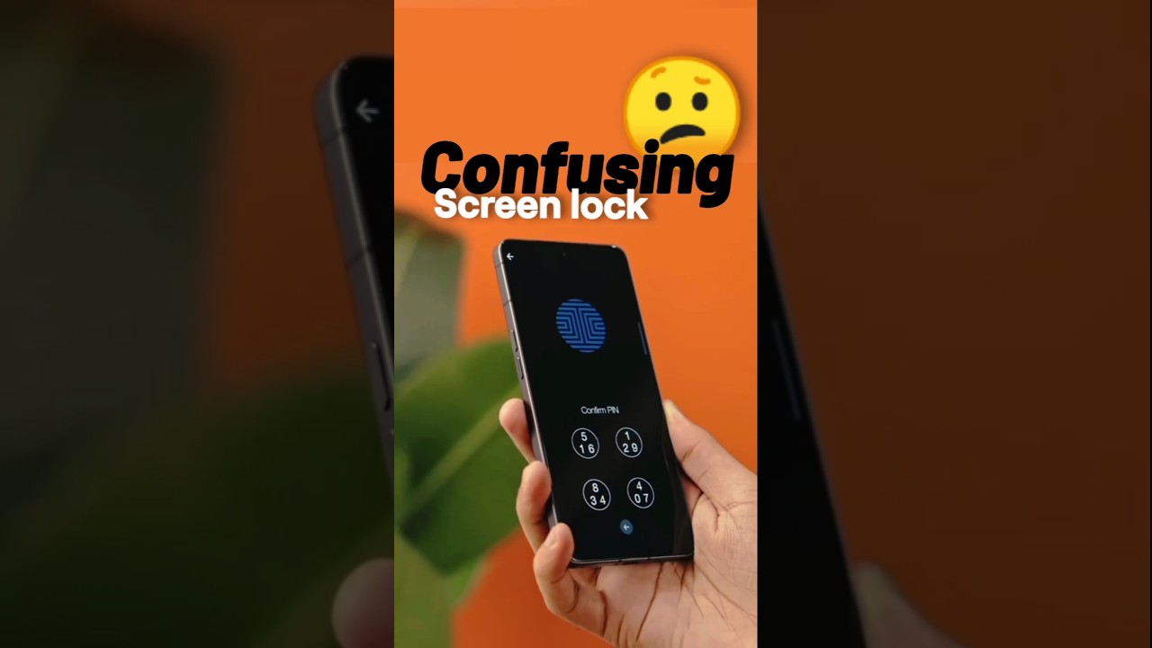 You Need this confusing screen lock app #shorts