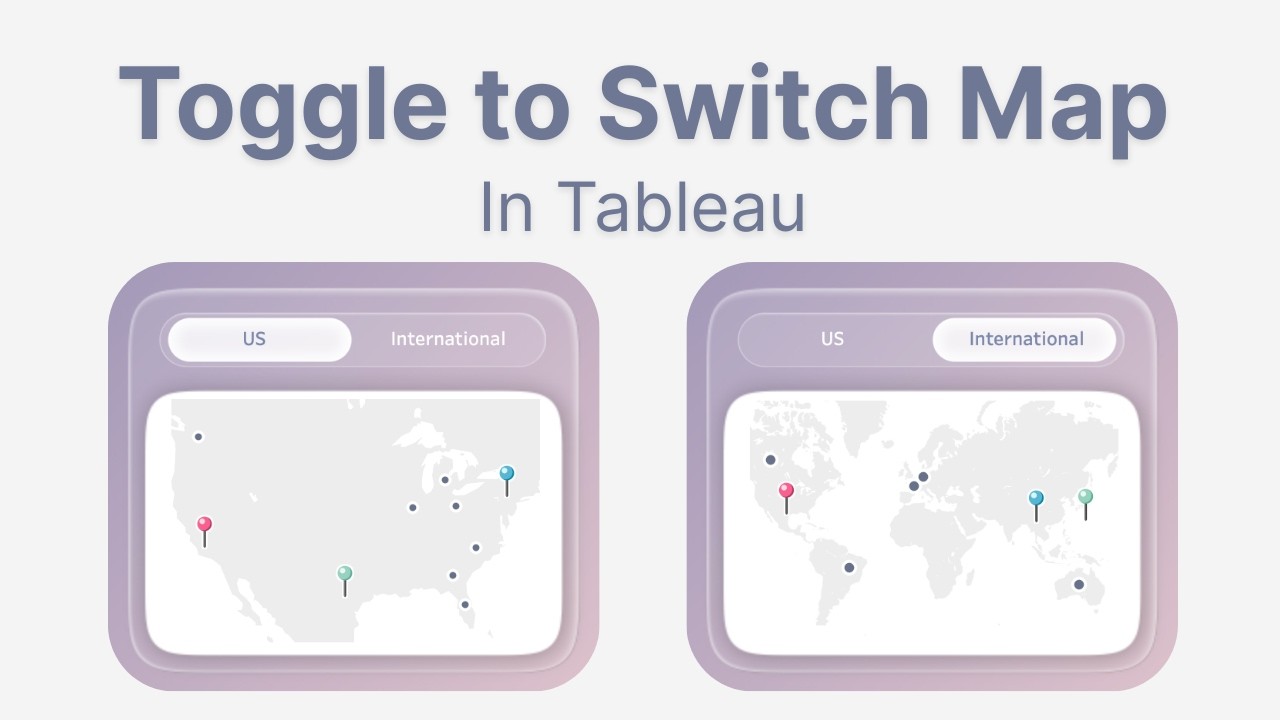 Add a Dynamic Map Switcher to Your Tableau Dashboard