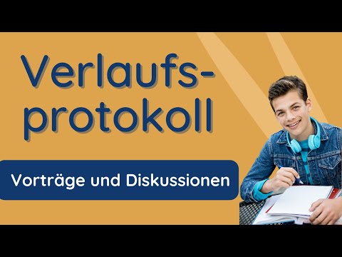 ✅  Verlaufsprotokoll schreiben - Vorlage und Beispiel