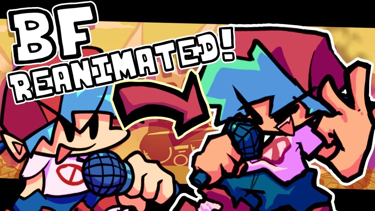 FNF Boyfriend Reanimated! - FREE TO USE (.FLA INCLUDED)