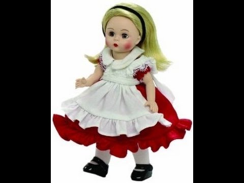 Madame Alexander Alice in Wonderland Red Dress 8 Doll, Storyland Collection