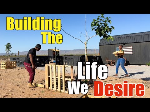 WORKING TOGETHER BUILDING THE LIFE WE WANT OFF GRID! A DAY IN THE LIFE VLOG.