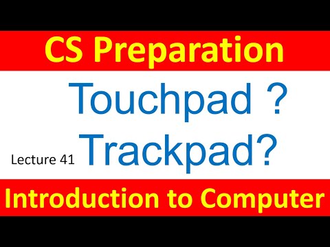 Introduction to Computer: What is Touchpad or What is Trackpad in Computer? CS Preparation