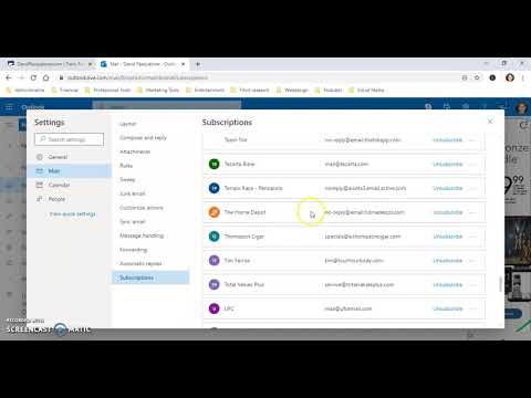 Hidden trick to help stop spam for Microsoft Hotmail & Outlook users! How to easily unsubscribe :)
