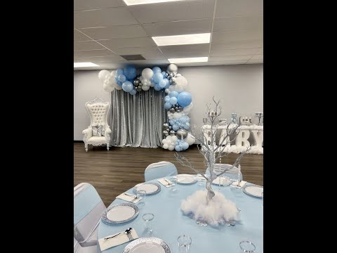 Winter Wonderland Baby Shower For A Boy