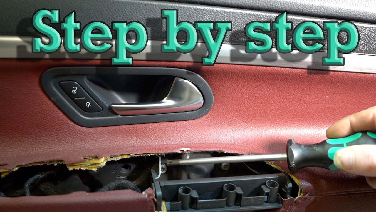 How to remove VW EOS door cards, both sides