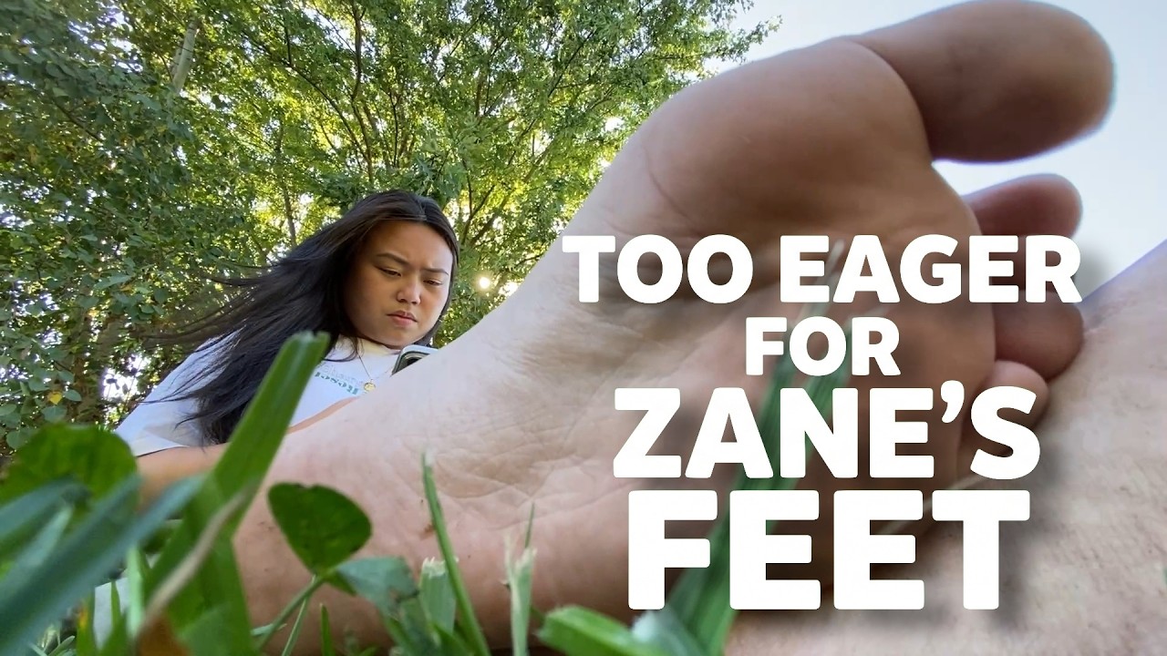 Too Eager For Giantess Zane's Feet POV